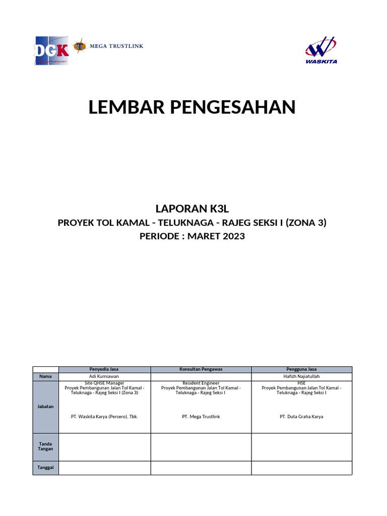 15. Laporan Eksternal Maret 2023 | PDF