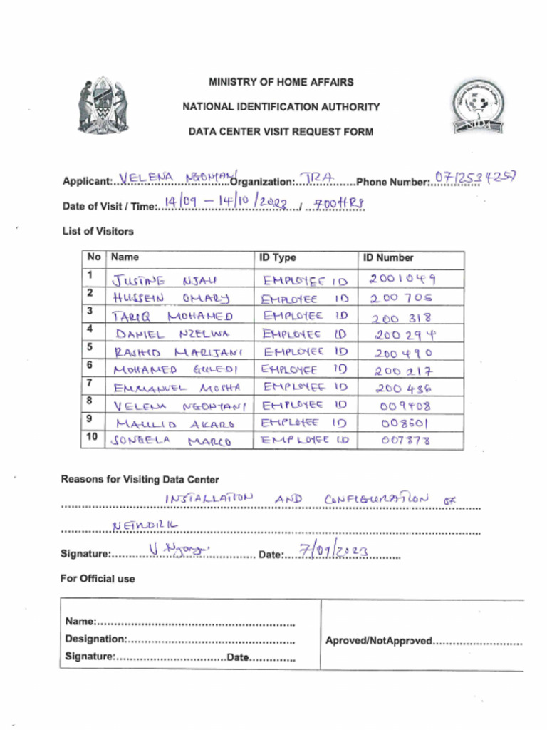 Datacenter Access Rene Sept | PDF