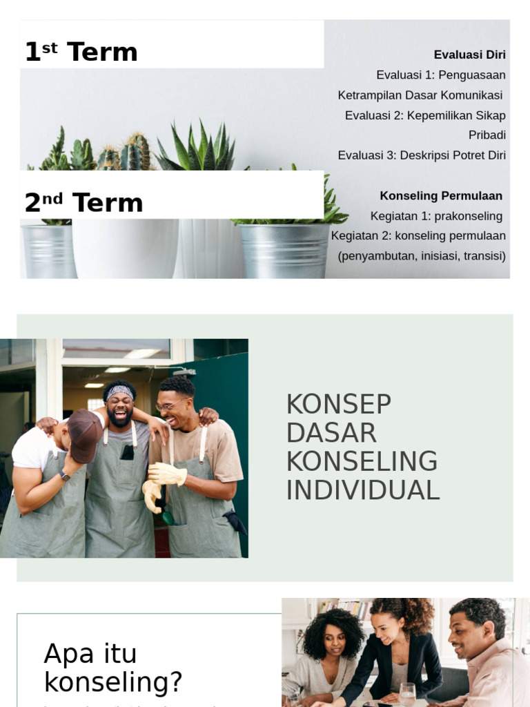 Panduan Dasar Konseling Individual | PDF