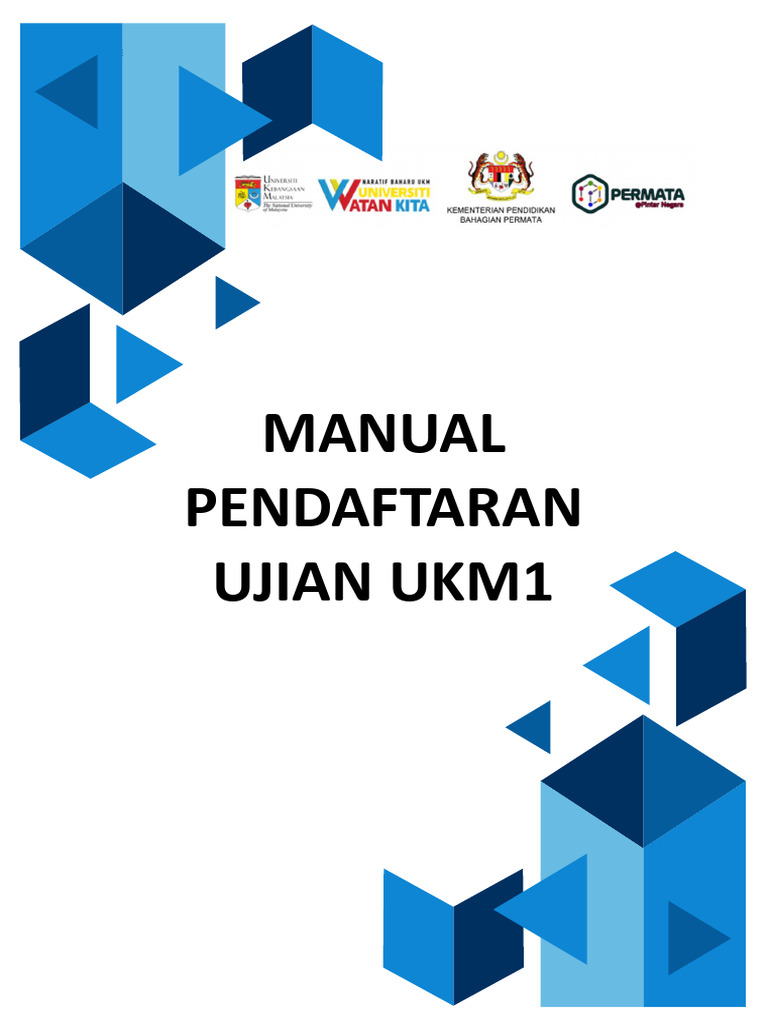Manual Pendaftaran Ujian Ukm1 - 250429 - 154842 | PDF