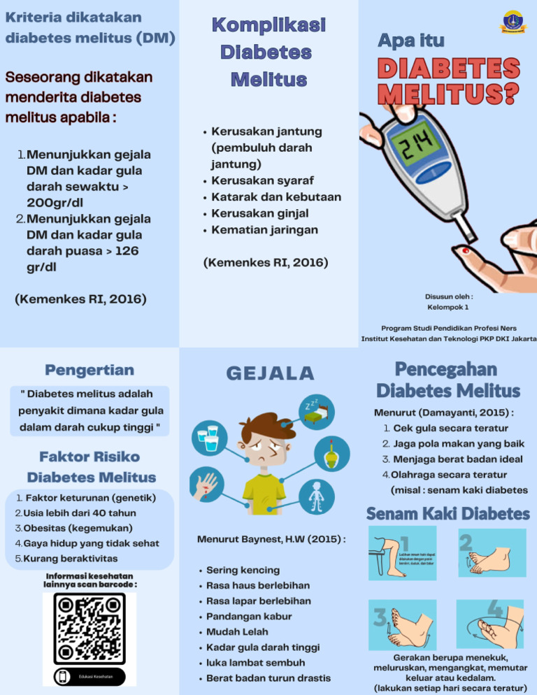 Leaflet Gerontik DM | PDF