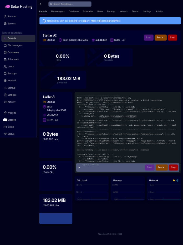 Stellar AI Console | PDF