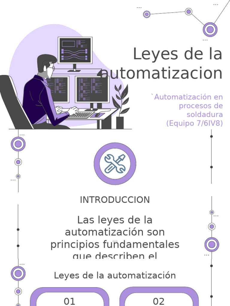 Leyes de La Automatizacion | PDF | Ciencias de la Computación | Informática