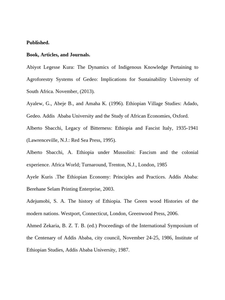 Abiyot Legesse Kura | PDF | Ethiopia