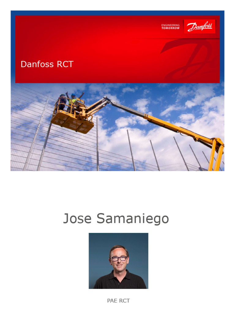 Danfoss Remote Control Overview | PDF | Crane (Machine) | Automation