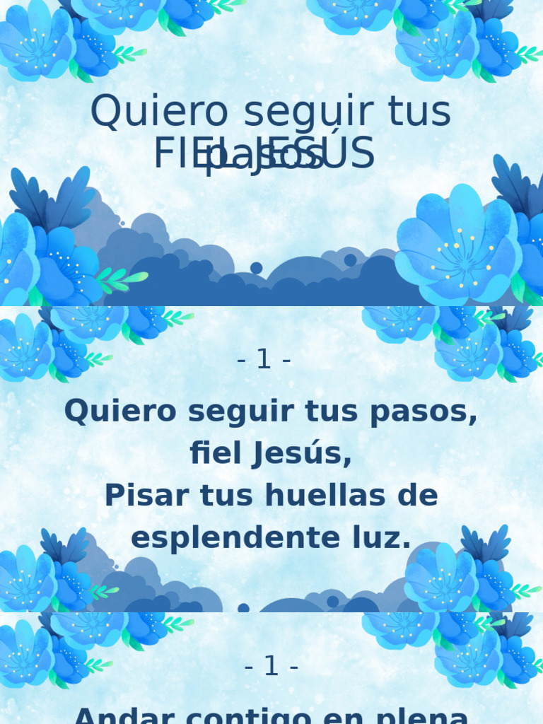 Tosca Blue Flowers Watercolor Project Presentation | PDF
