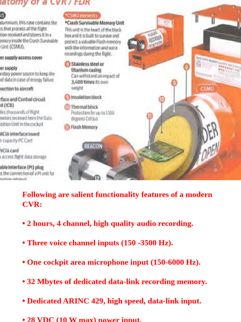 CVR and FDR System Overview | PDF