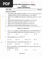Advanced Math Problem Set | PDF | Circle | Equations