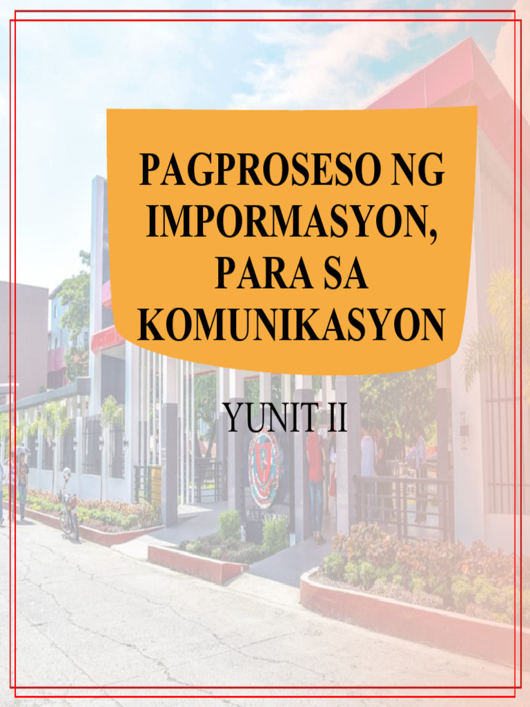 YUNIT 2 ARALIN 4&5 | PDF