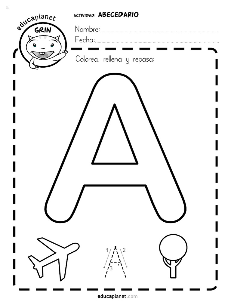 Actividad de Abecedario Infantil | PDF