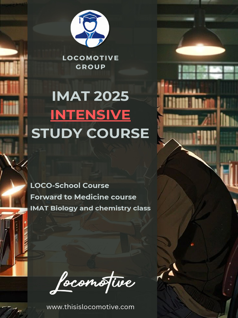 IMAT 2025 Intensive Study Course | PDF | Cell (Biology) | Proteins