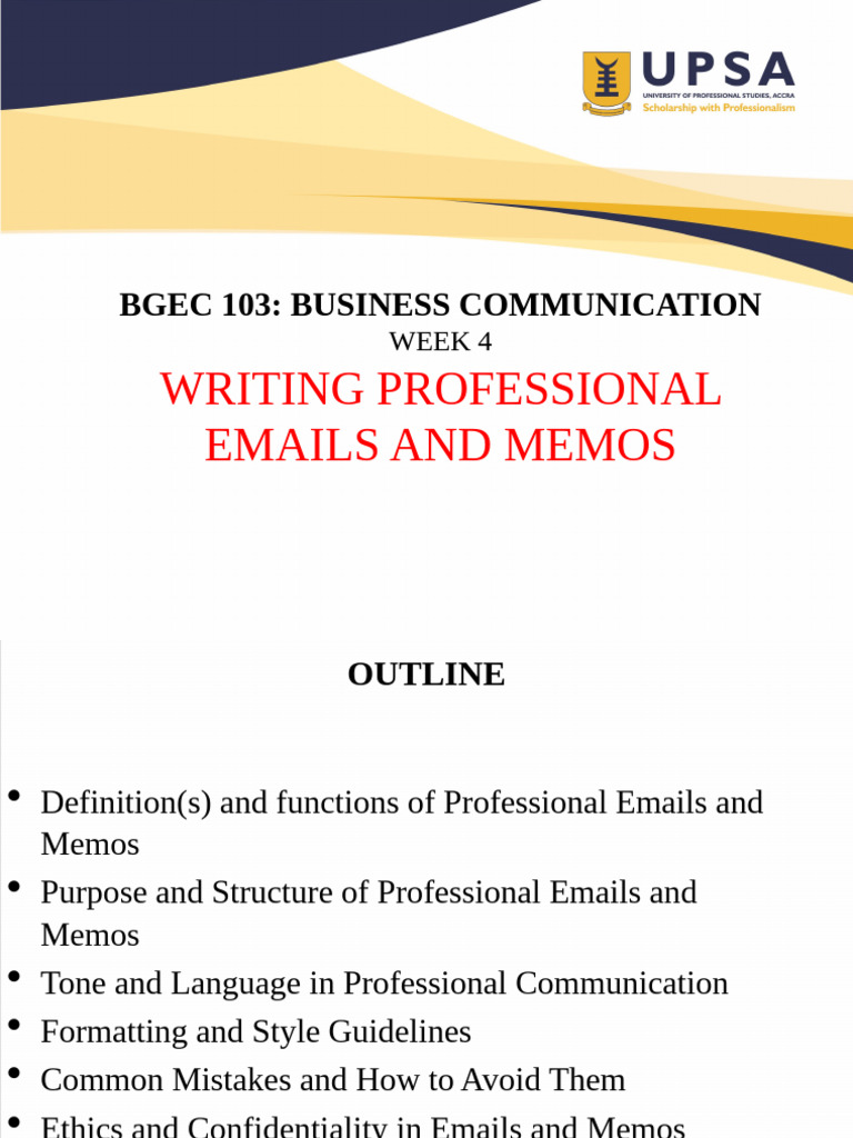 Writing Effective Professional Memos | PDF | Memorandum | Communication