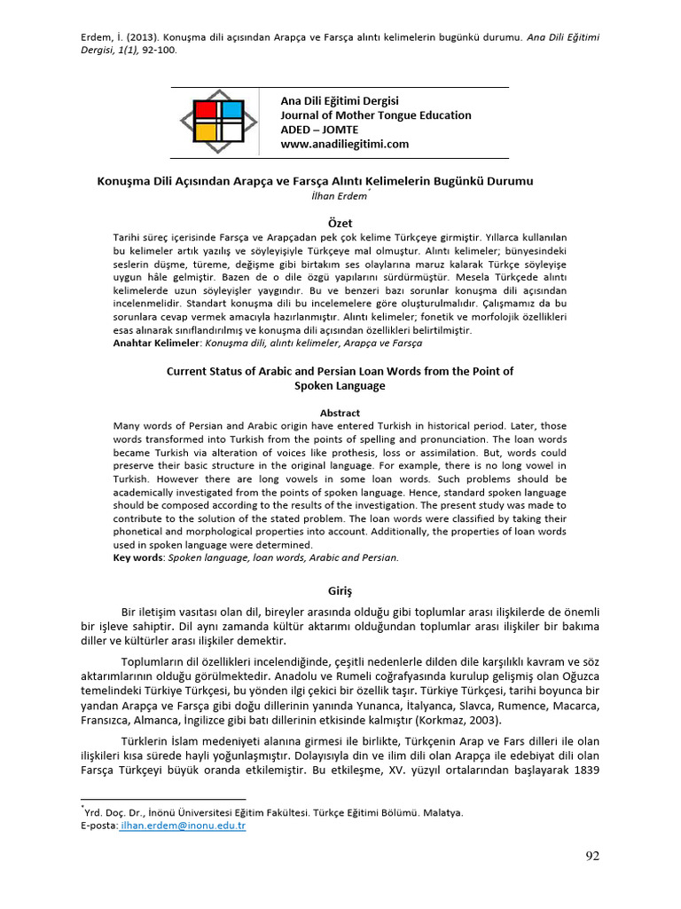 Konusma_Dili_Acisindan_Arapca_ve_Farsca | PDF