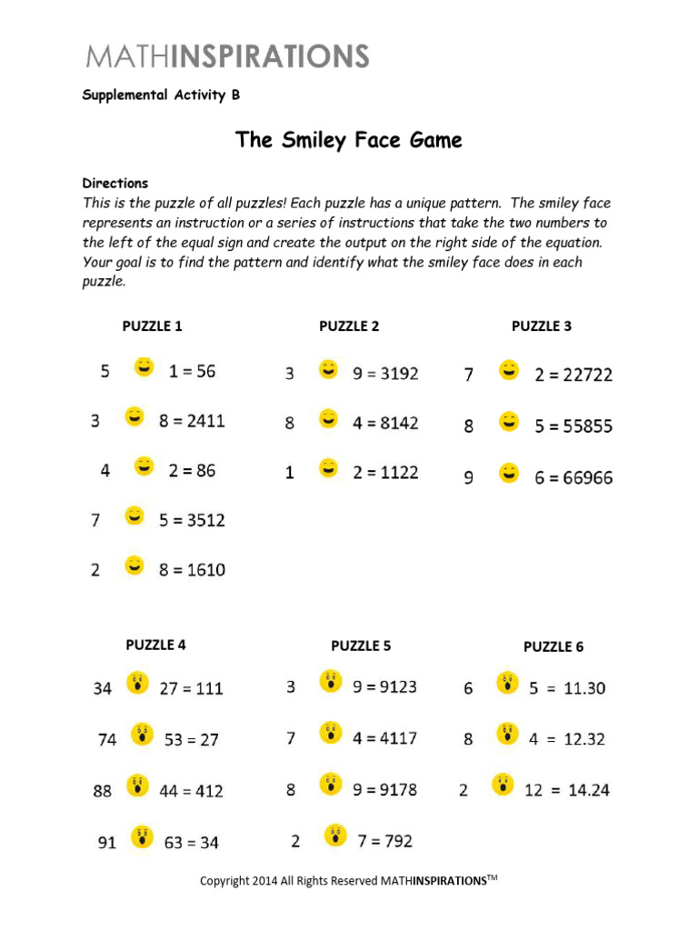 Smiley-Face-Game | PDF