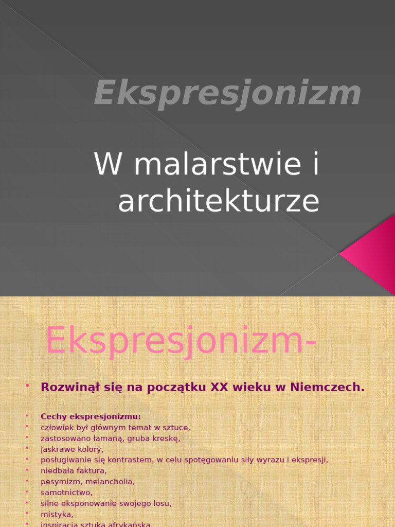 Ekspresjonizm | PDF