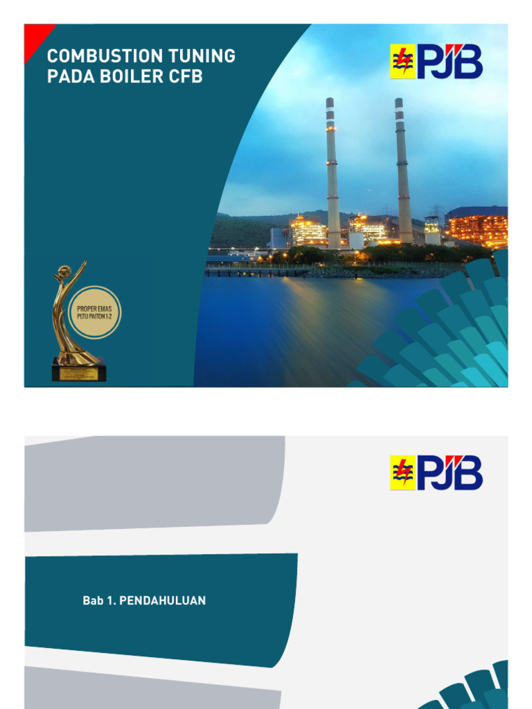 Tuning Pembakaran Boiler CFB | PDF
