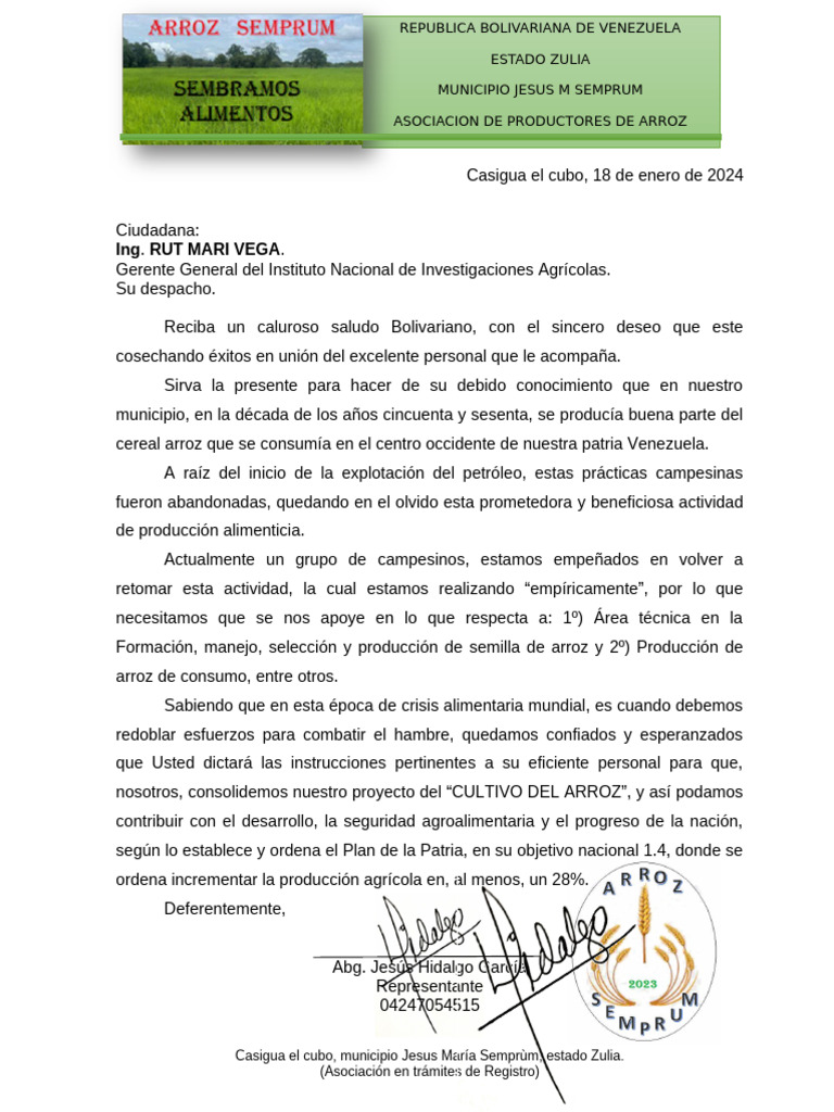 Solicitud Al Insai-1 | PDF