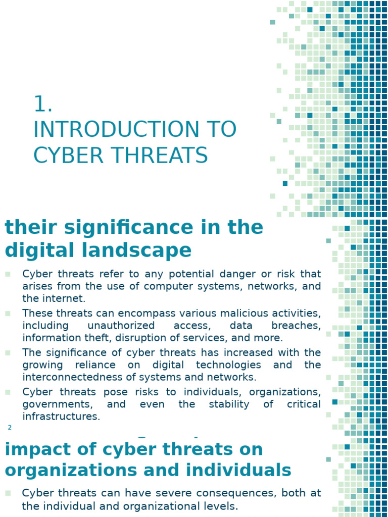 CYBER THREATS Principles | PDF | Malware | Phishing