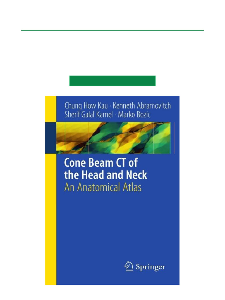 Cone Beam CT of The Head and Neck An Anatomical Atlas Premium Download ...