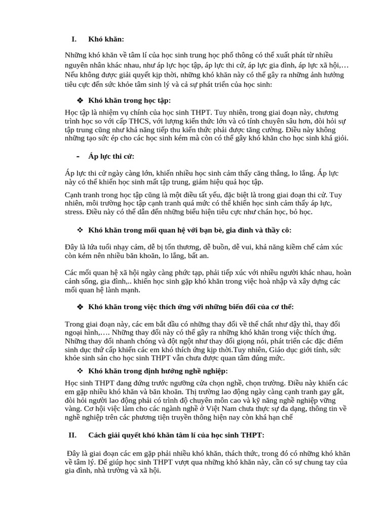 bài tập TLH | PDF