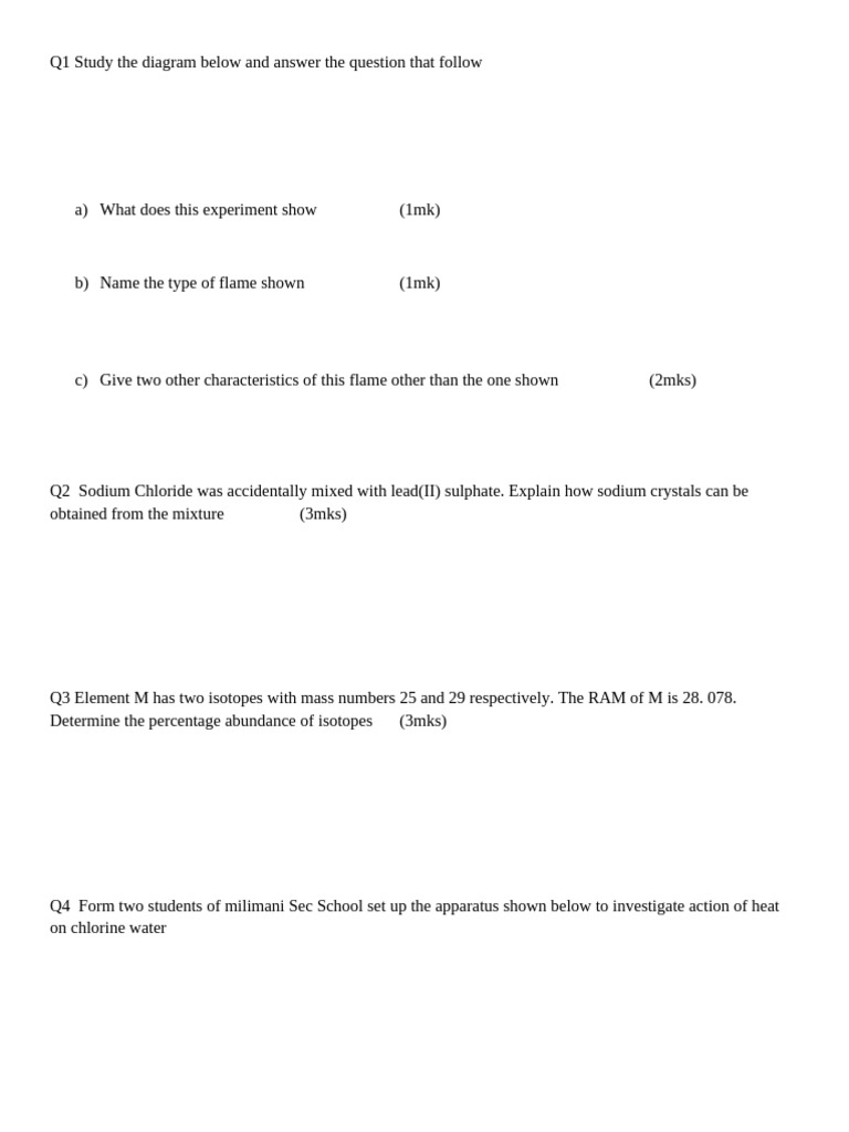f2 chem | PDF | Chemical Reactions | Combustion
