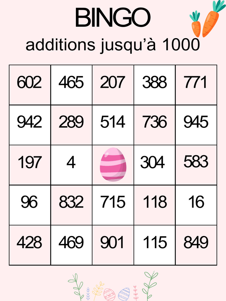 Bingo 1000 | PDF