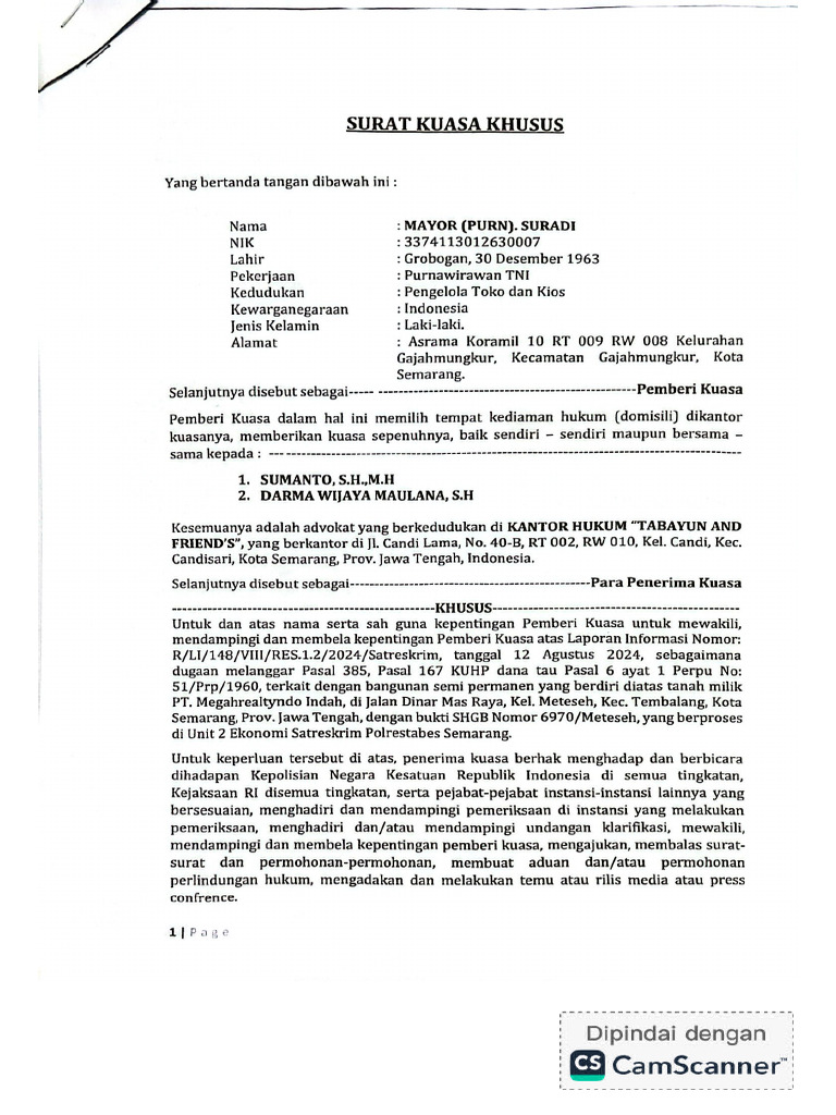 Kuasa Suradi | PDF