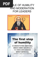 Climbing Benedict's Ladder of Humility | PDF | Humility | Monasticism