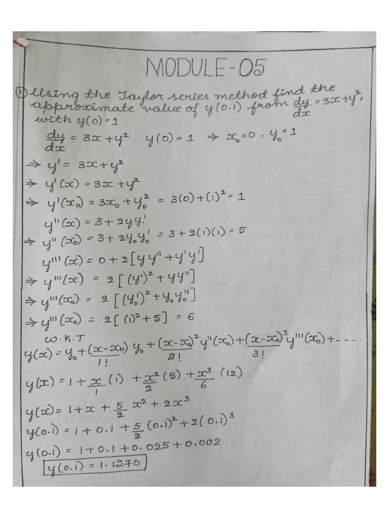 Module 5 Important Questions | PDF