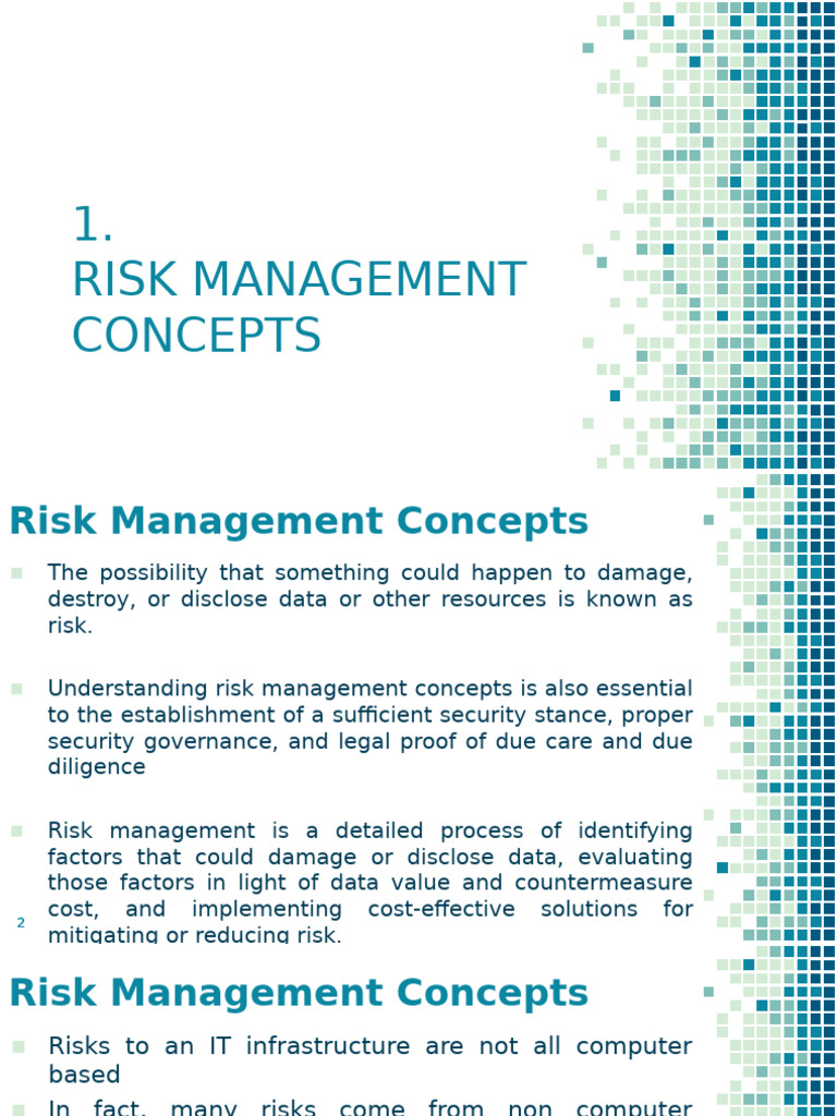 SECURITY RISK MANAGEMENT | PDF | Risk Management | Computer Security