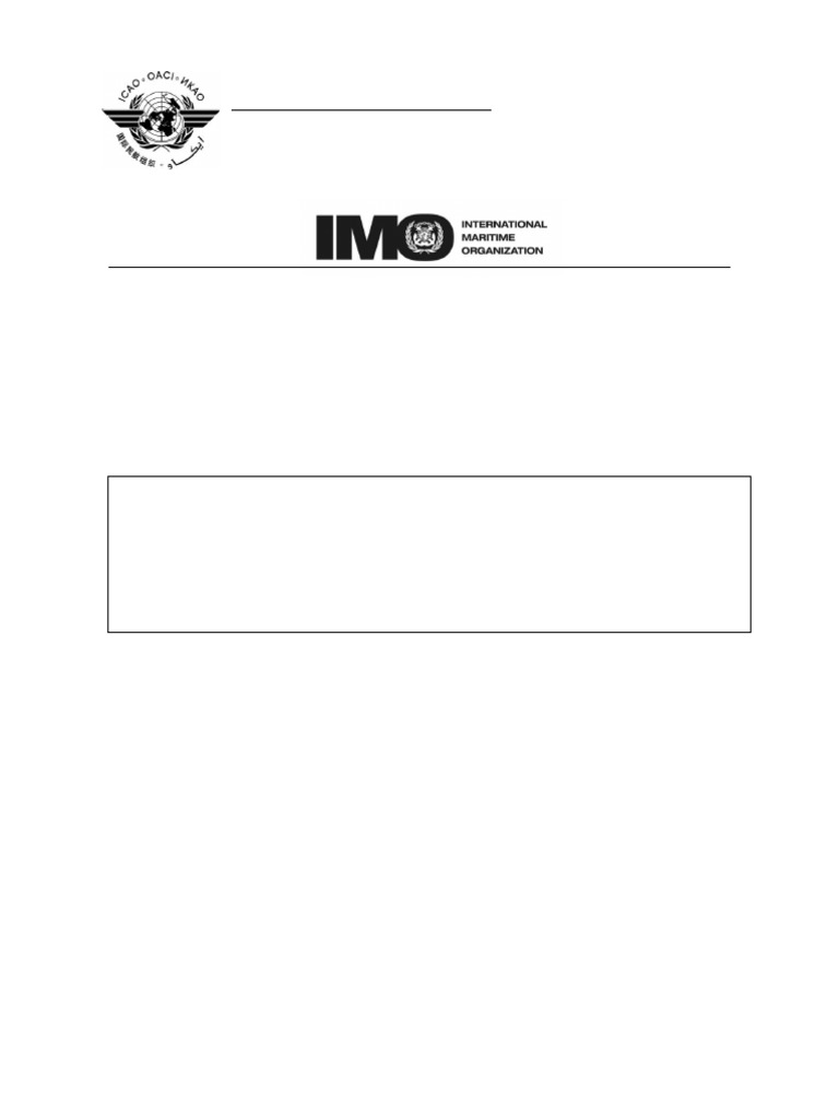 ICAO-IMO JWG-SAR-31-IP.8 - Update On 406 Emergency Two-Way Communications Question and Answer ...
