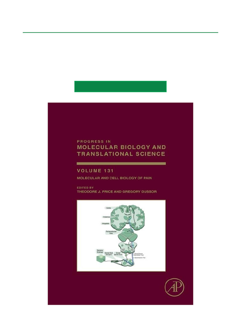 Molecular and Cell Biology of Pain Scribd Download | PDF | Pain | Neuron