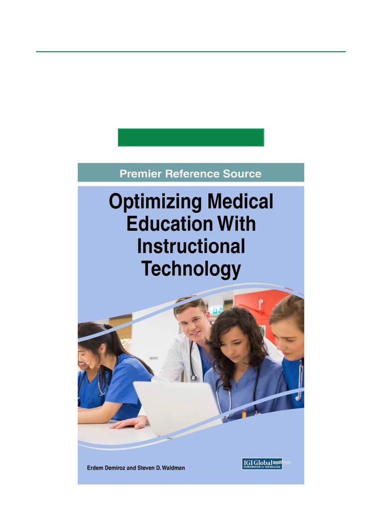 Optimizing Medical Education With Instructional Technology Textbook PDF Download | PDF ...