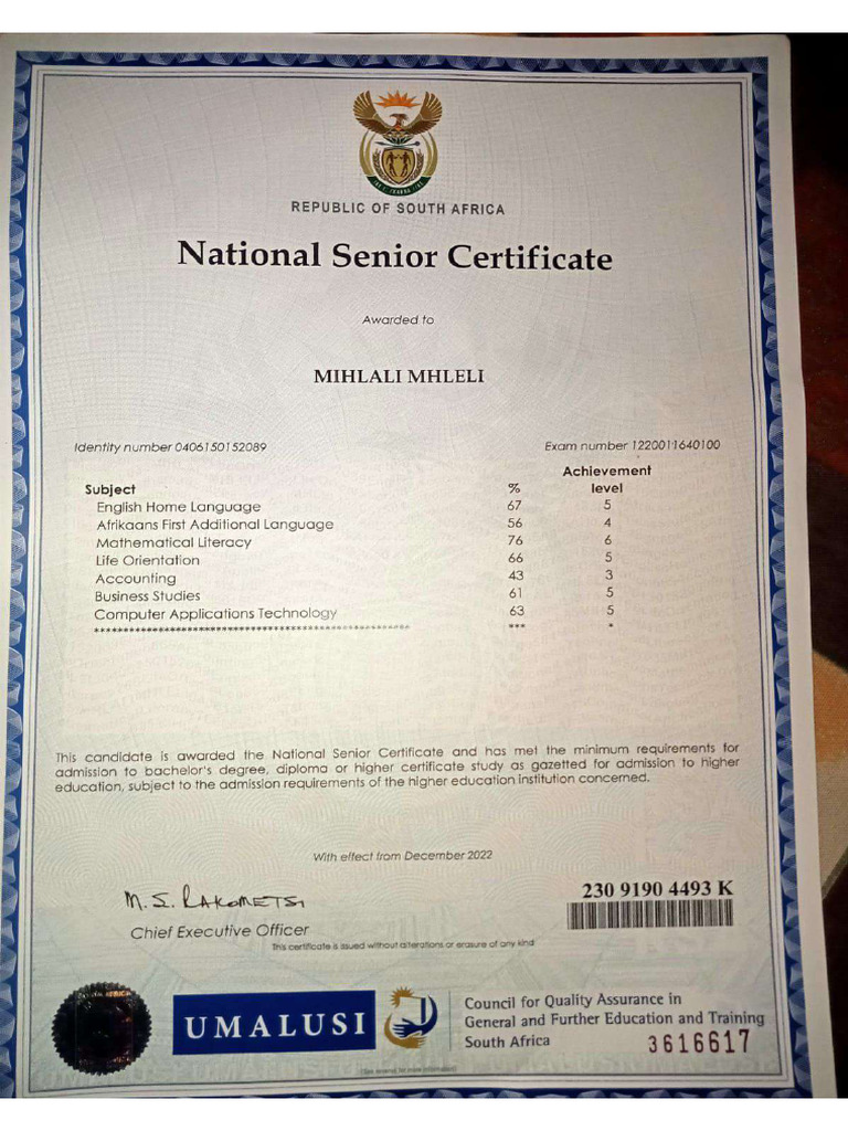 NSC | PDF