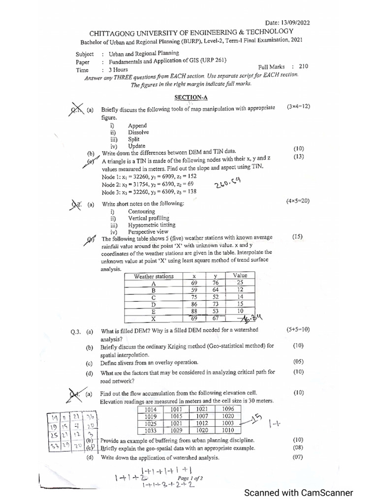 GIS Question-19 | PDF
