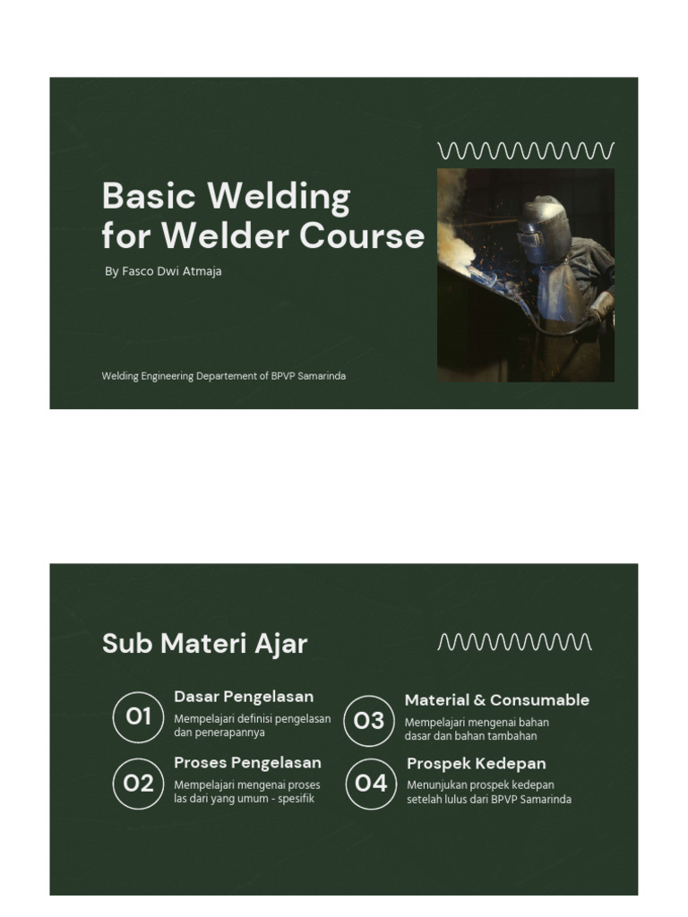 Basic Welding - Welding Engineering of BPVP Samarinda | PDF