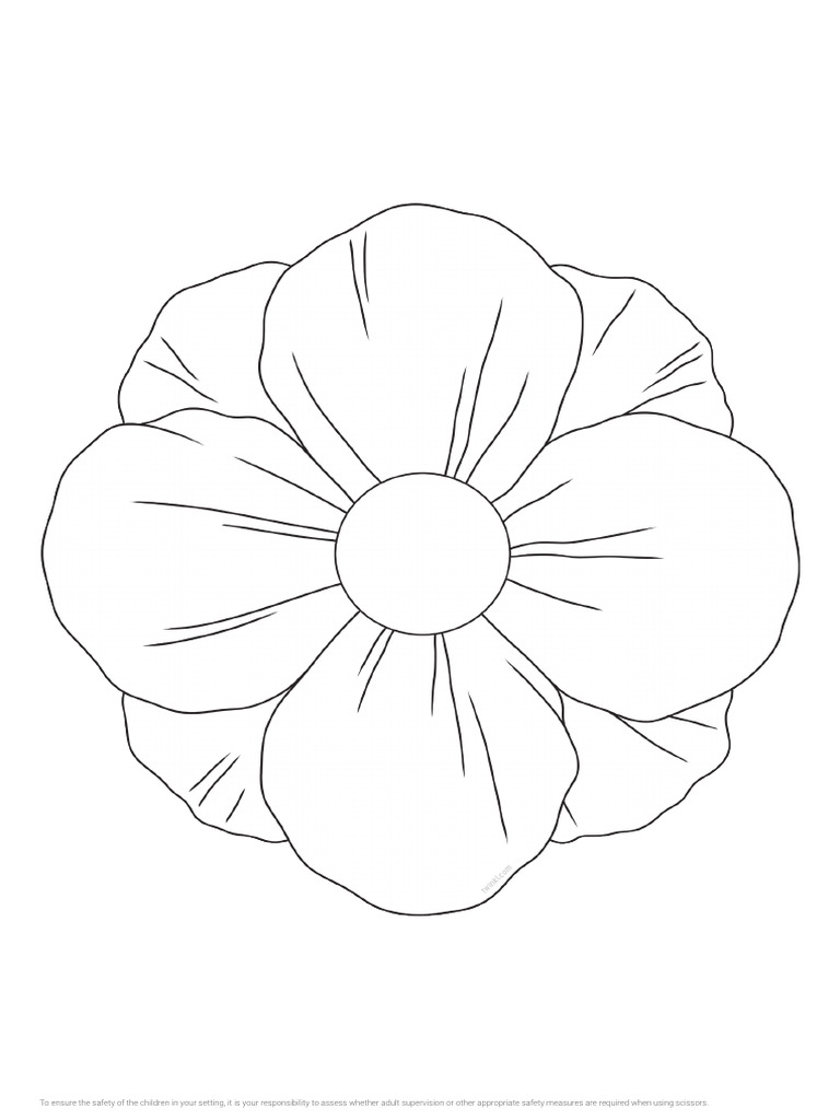 Au T 1713516620 Anzac Day Poppy Template - Ver - 1 | PDF