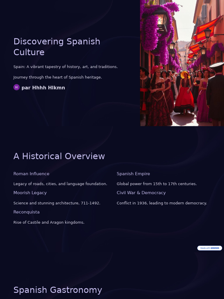 Discovering Spanish Culture | PDF | Spain