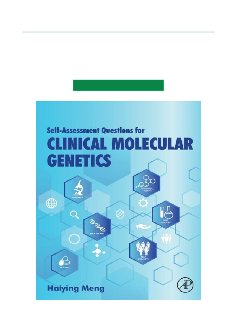 Self Assessment Questions For Clinical Molecular Genetics Multiformat ...