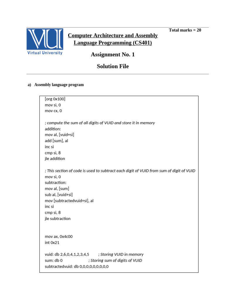 Spring 2025_CS401_1_SOL | PDF