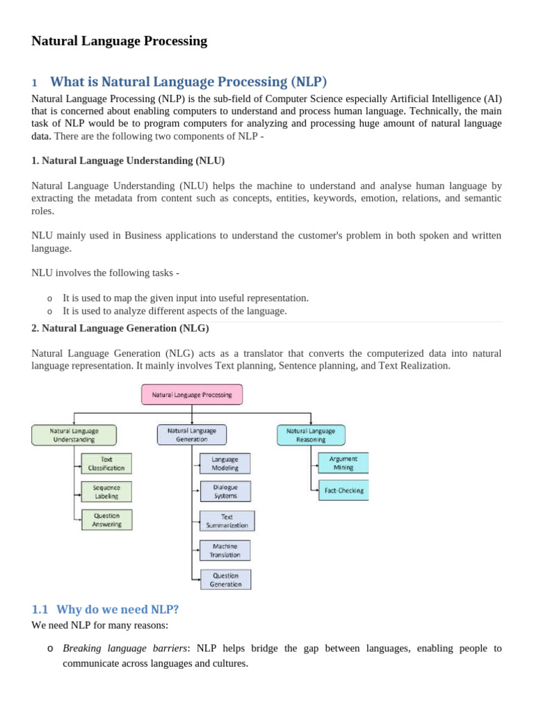 Natural Language Processing | PDF | Parsing | Syntax