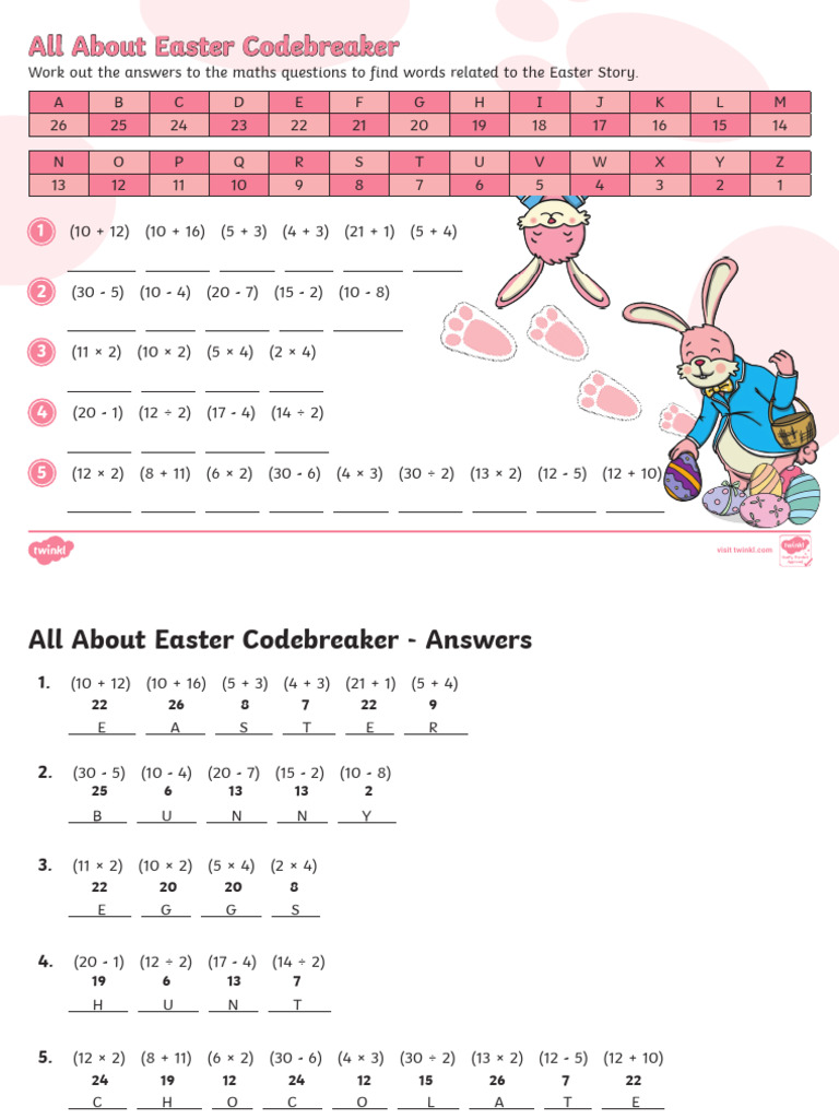 Cfe Rme 1645527469 All About Easter Codebreaker Ver 1 | PDF