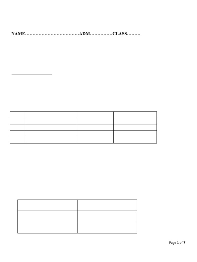 Business Studies Assignment for Form Two | PDF | Business | Economies
