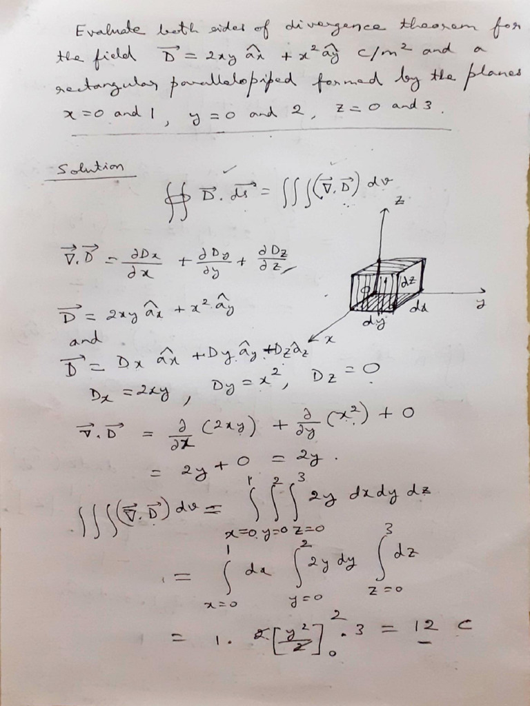 Electrostatics Numerical Problems | PDF