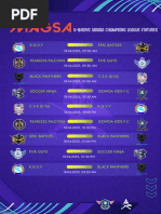 KPL 2024 25 Calendar TENTATIVE | PDF