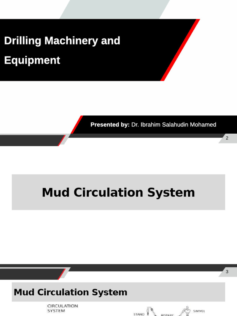Mud Circulation System Part Two | PDF | Pump | Gases