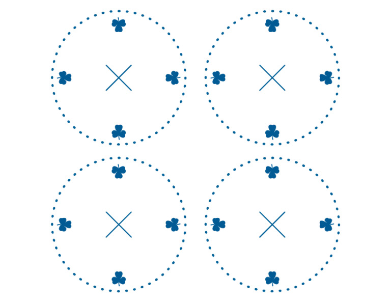 Guiding Lights Across BC Candle Drip Protector Template | PDF