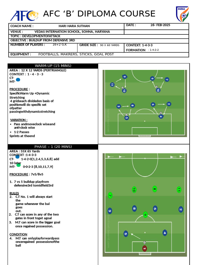 Hari H.S Afc B Logbook | PDF | Football Codes | Sports Rules And ...