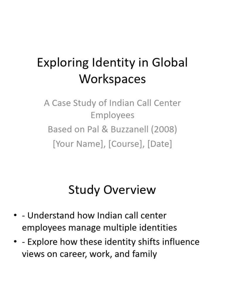 Indian Call Center Presentation | PDF