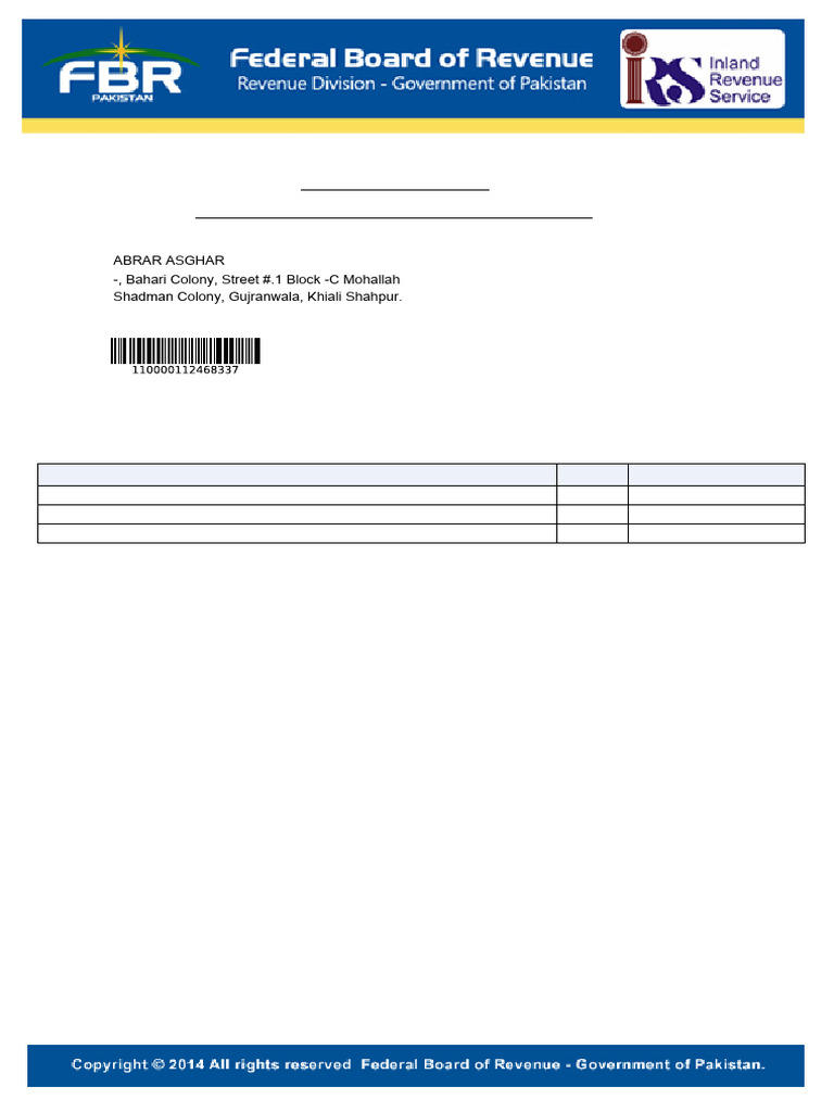 Abrar Income Tax Return-2022 | PDF | Capital Gains Tax | Taxes